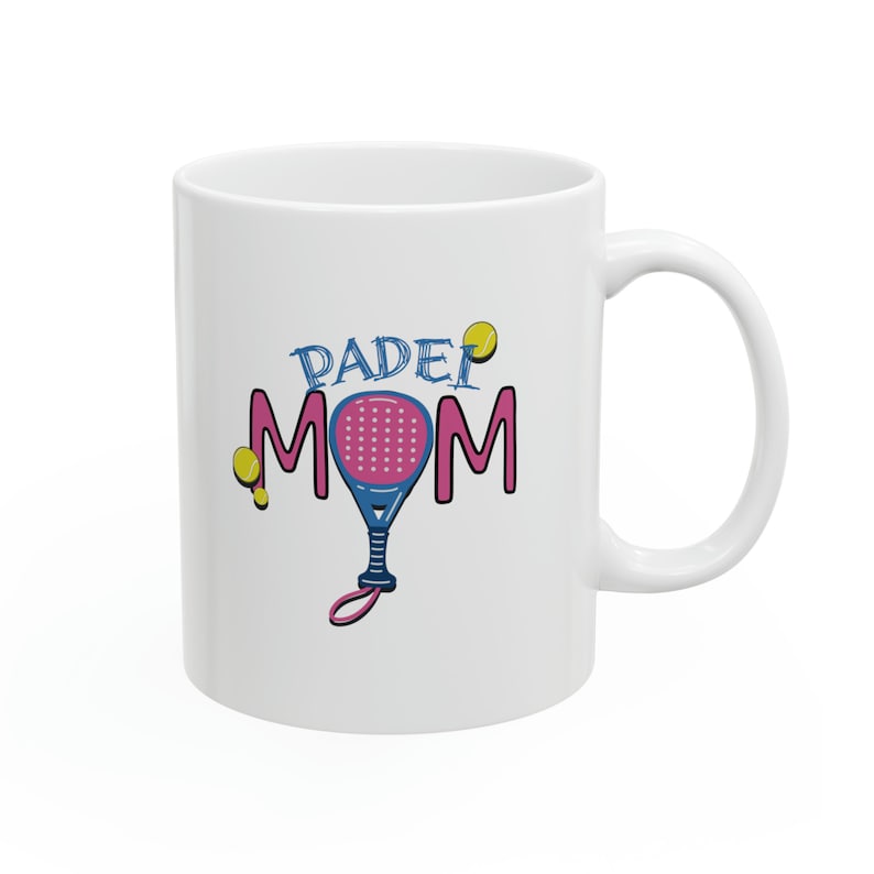 Padel Tennis Mom Mug, Padel Mom, Padel Game Mug, Padel Tennis Coffee ...