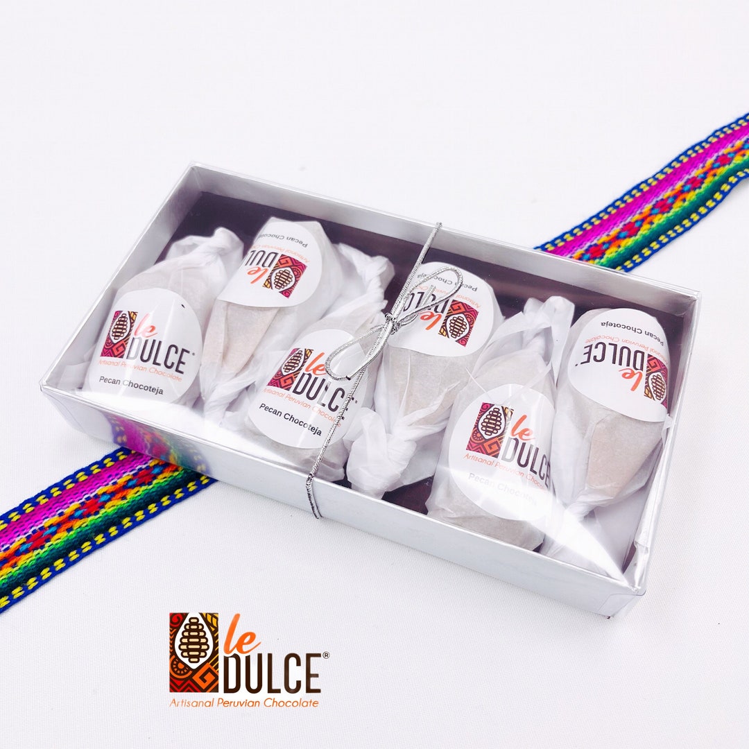 Chocolate, Chocotejas, Bonbons, Peruvian, Peru Chocolatebox of 6 - Etsy