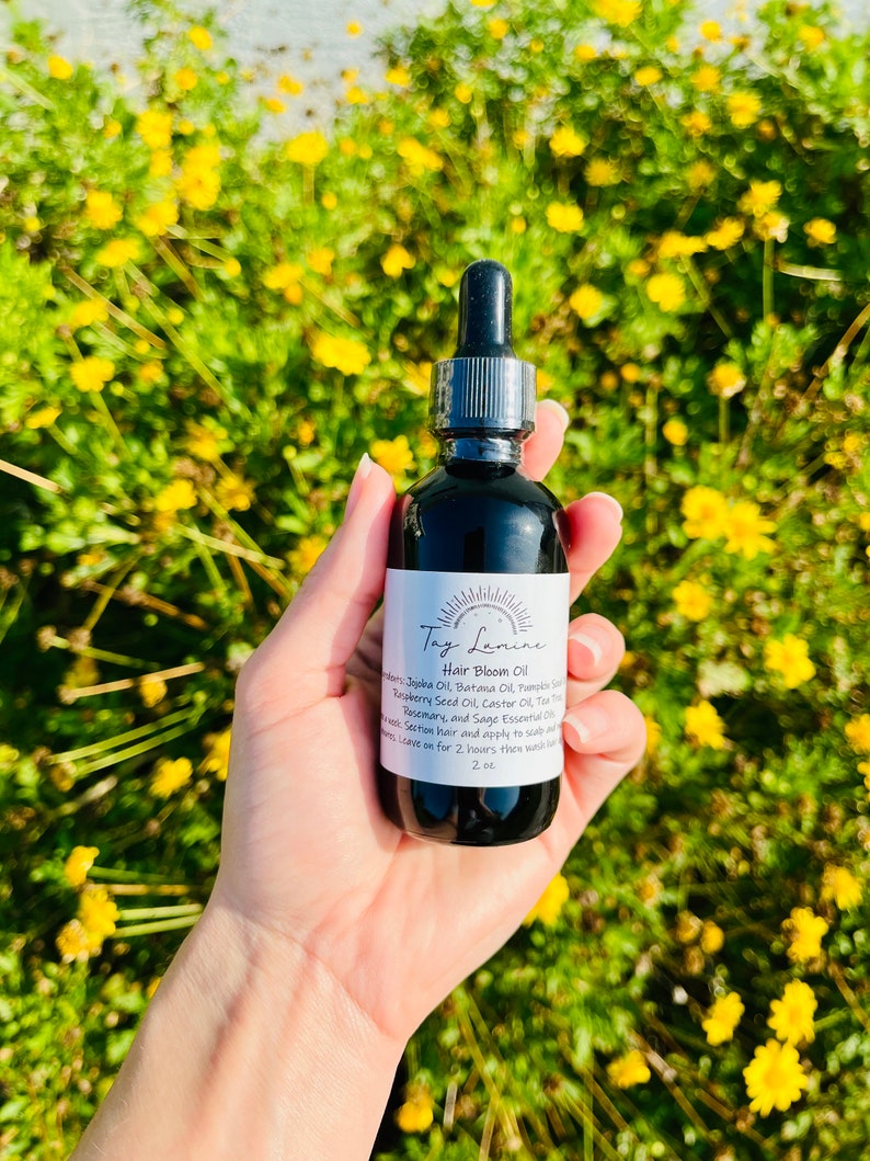 Hair Bloom Natural Hair Oils With Honduran Batana Oil and Pumpkin Seed ...