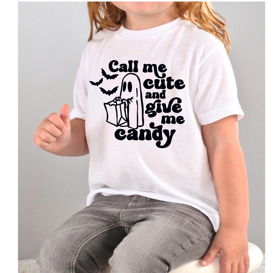 Call Me Cute and Give Me Candy SVG - Etsy