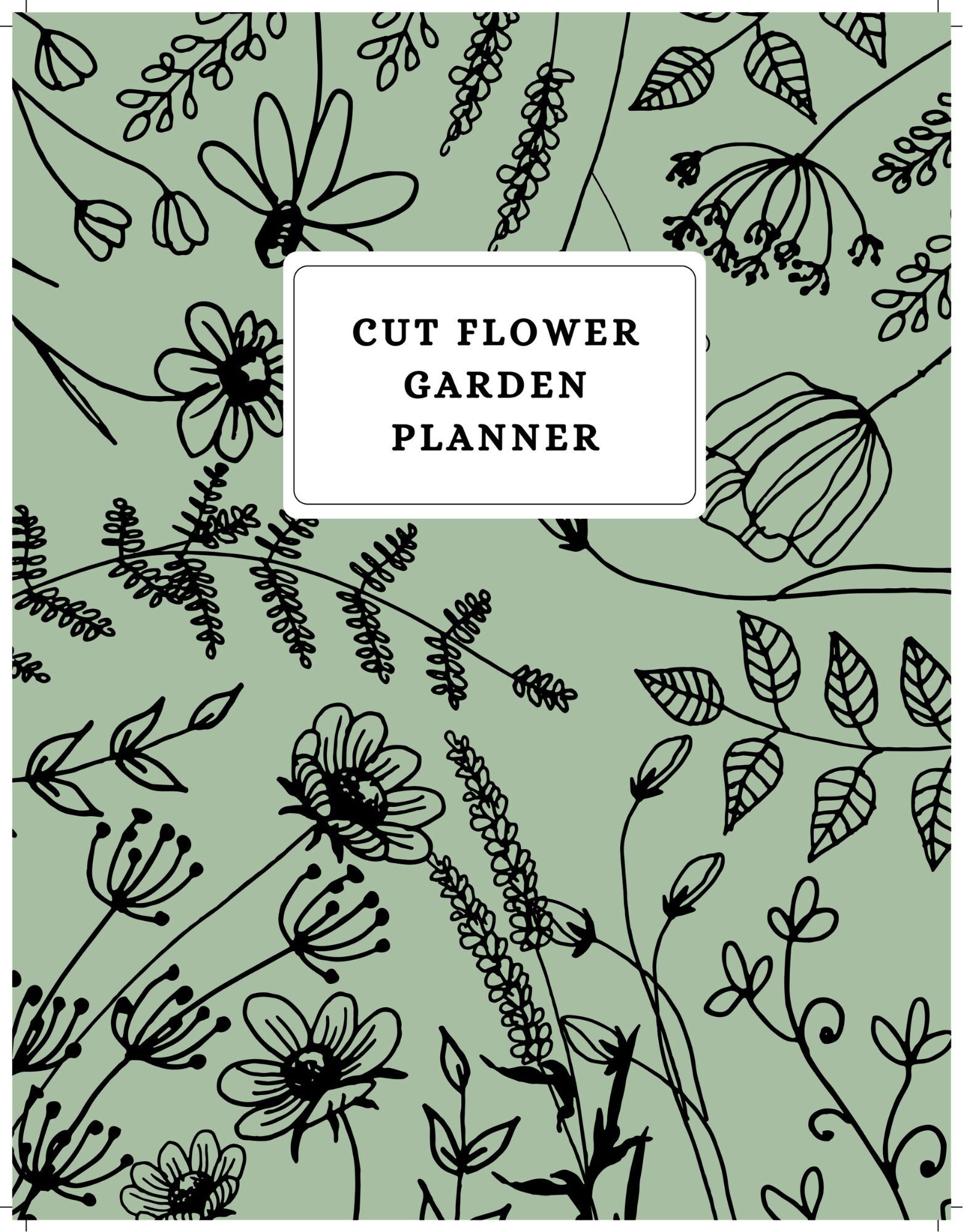 Cut Flower Garden Planner - Etsy