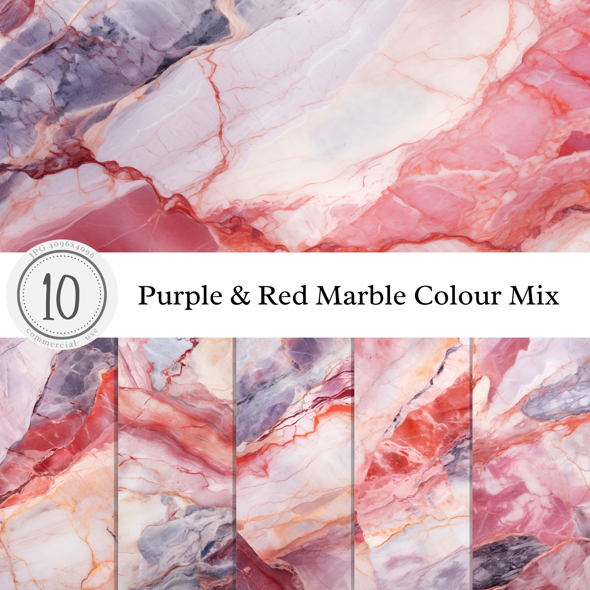 Purple and Red Colour Mix Marble Stone Digital Paper Fine Art Overlay ...