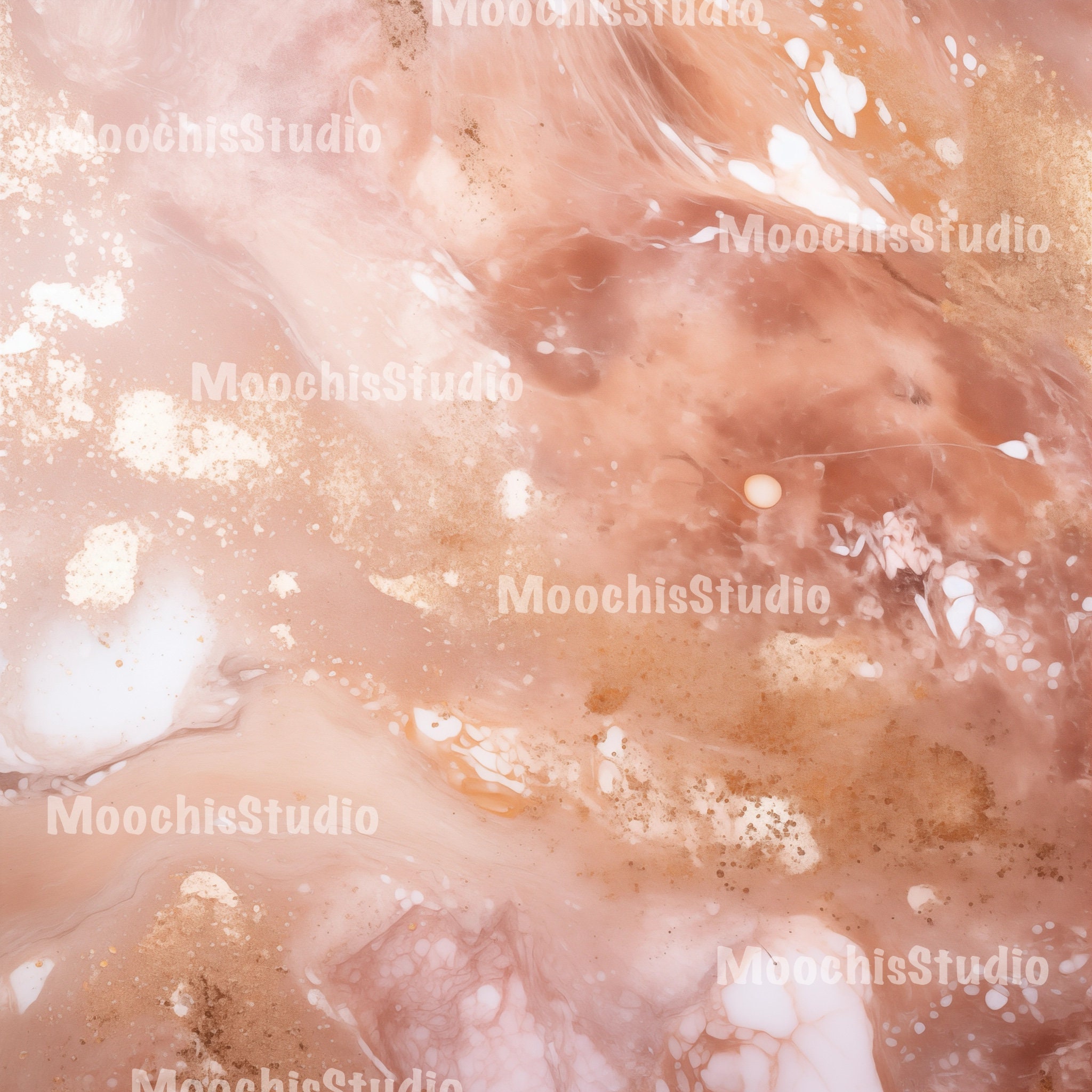 Brown Glitter Marble Pastel Stone Digital Paper Fine Art Overlay ...