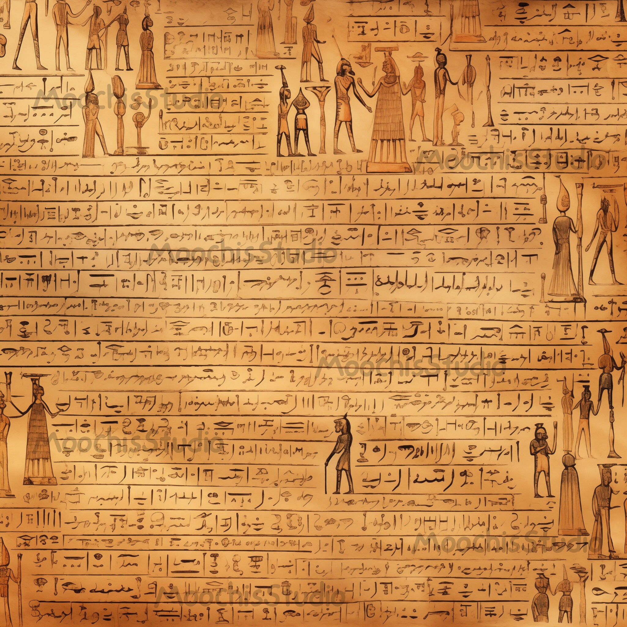 Egyptian Ancient Written Text Vintage Papers Antique Old Calligraphy ...