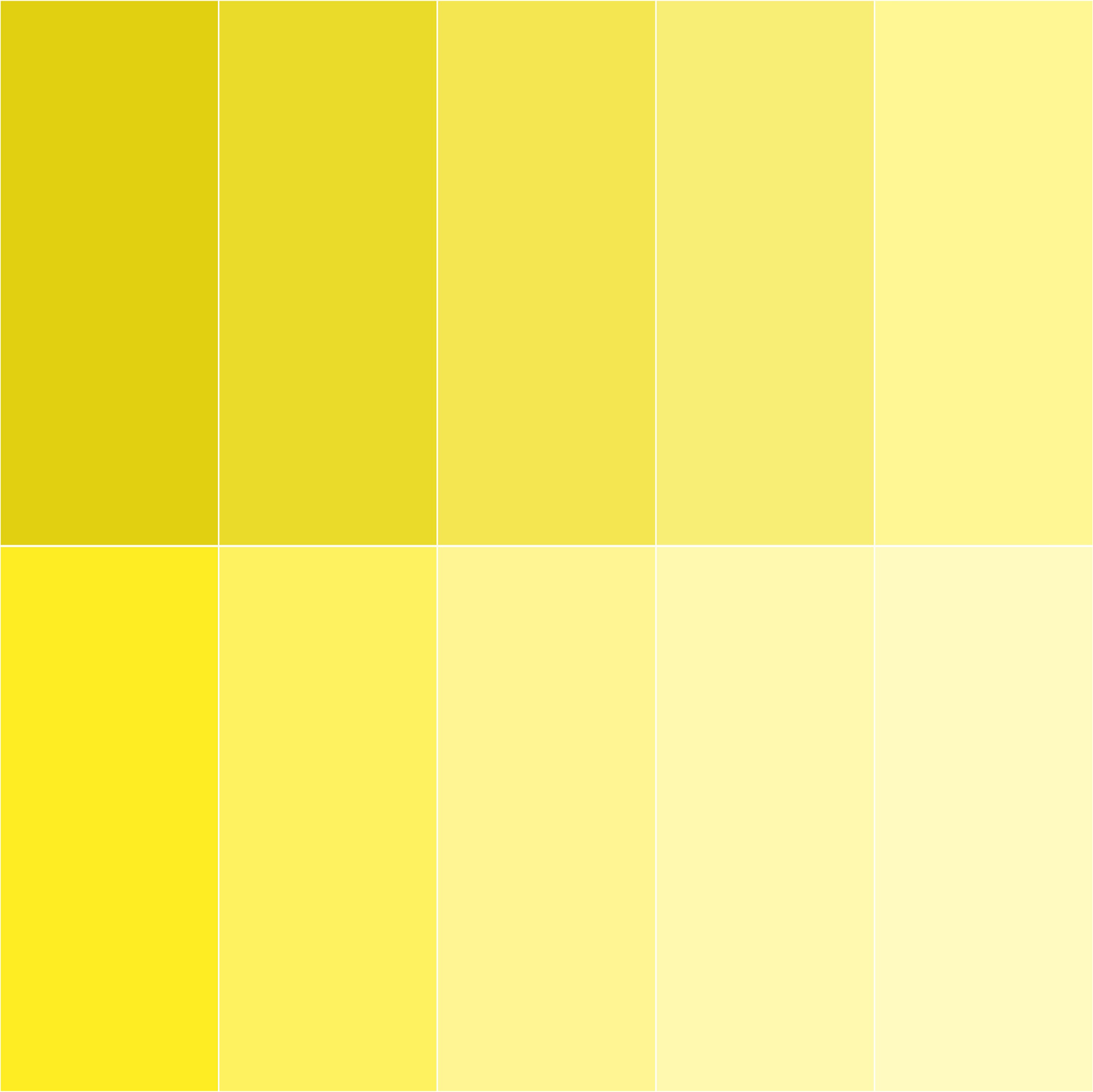 Bright Yellow Full Solid Colour Block Digital Paper Neon Light Pastel ...