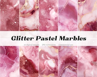 Burgundy Marble Pastel Stone Red Brown Digital Paper Fine Art Overlay ...