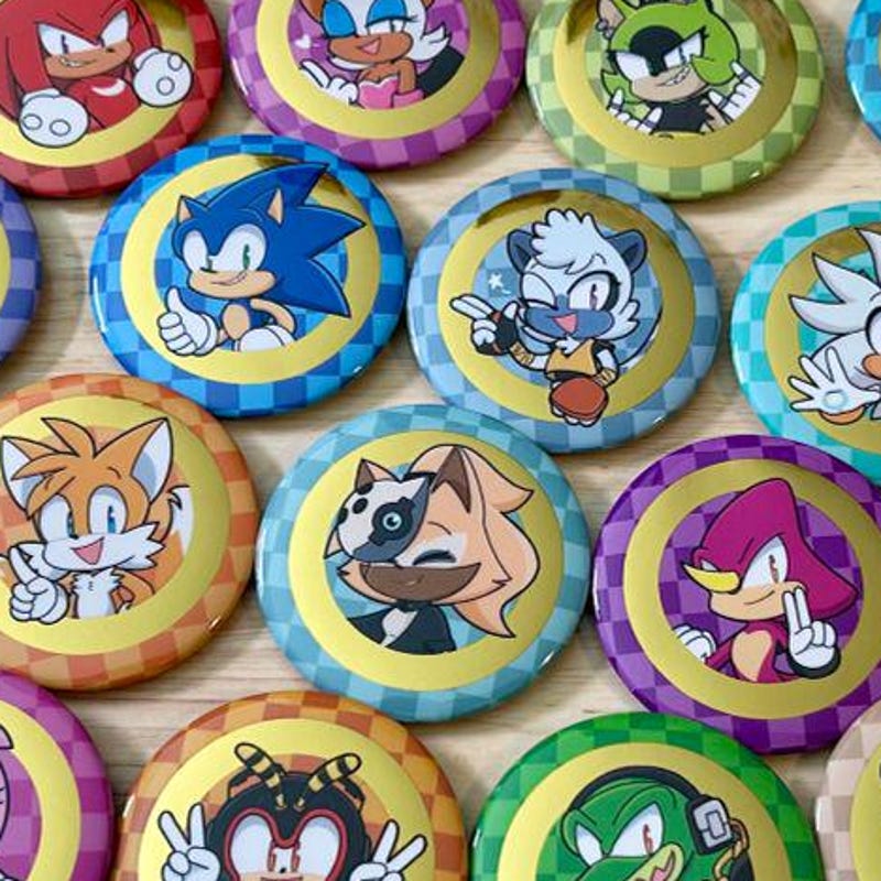 Sonic the Hedgehog Ring Jewelry - Etsy