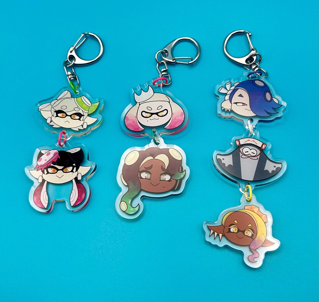 Splatoon Idol Keychains - Etsy