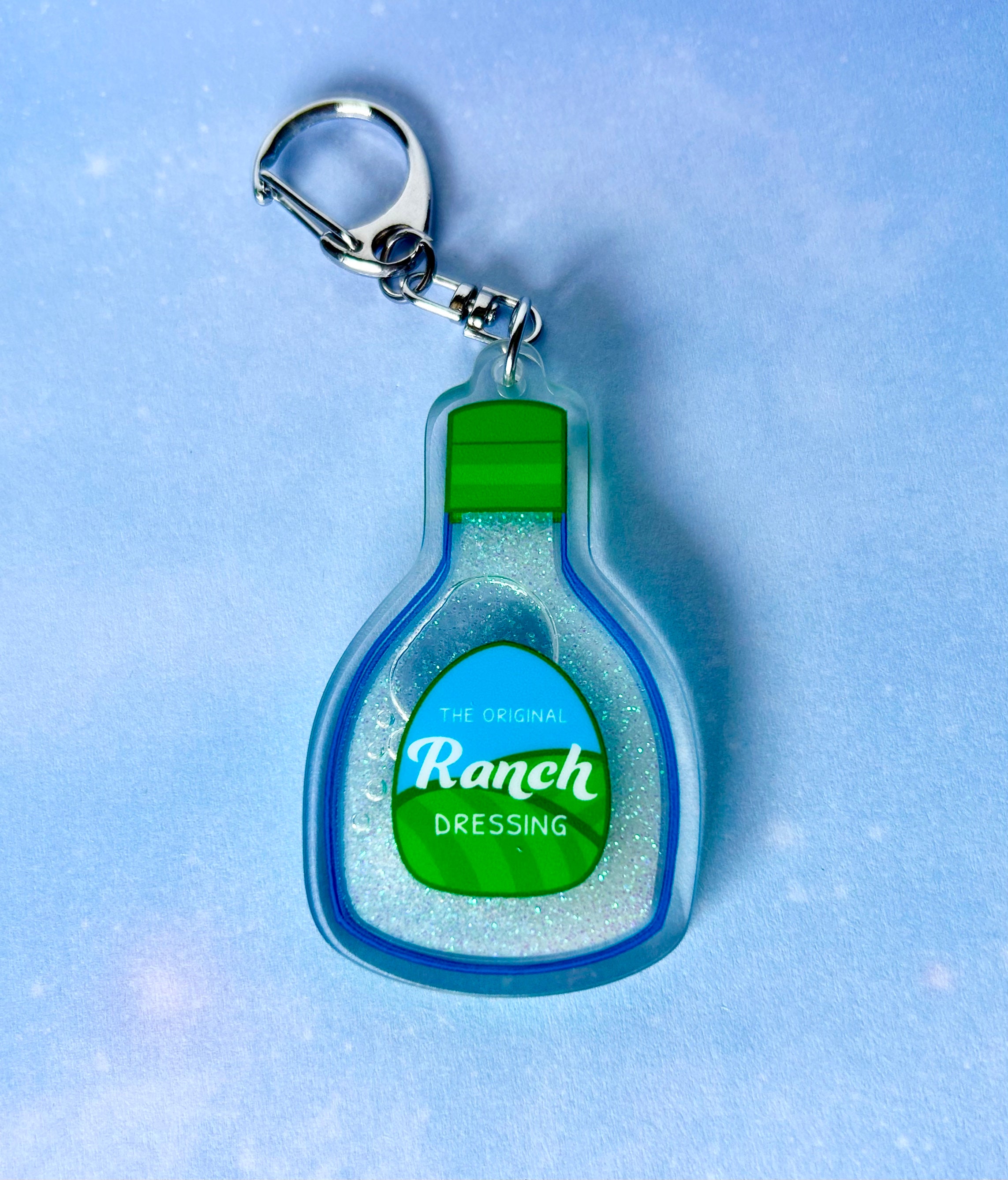 Ranch Bottle Keychain - Etsy