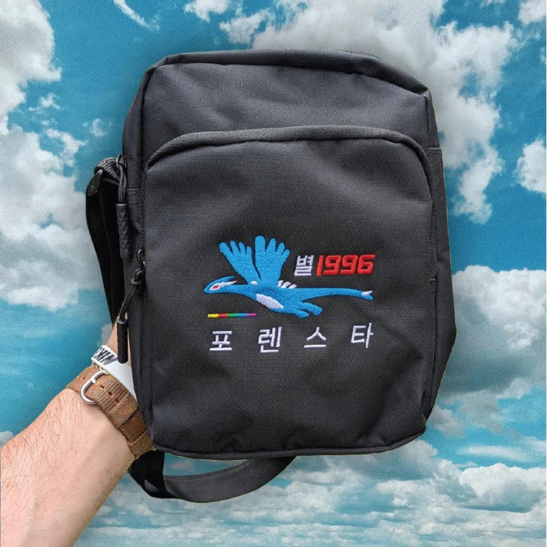 Mythic Blue Ocean Dragon Card Collector Bag – Embroidered Storage Pouch ...
