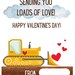 Printable Truck Valentine's Day Cards, Classroom Valentine's Day Cards ...