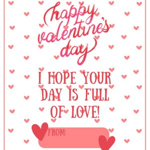 Printable Valentine's Day Cards, Classroom Valentine's Day Cards for ...