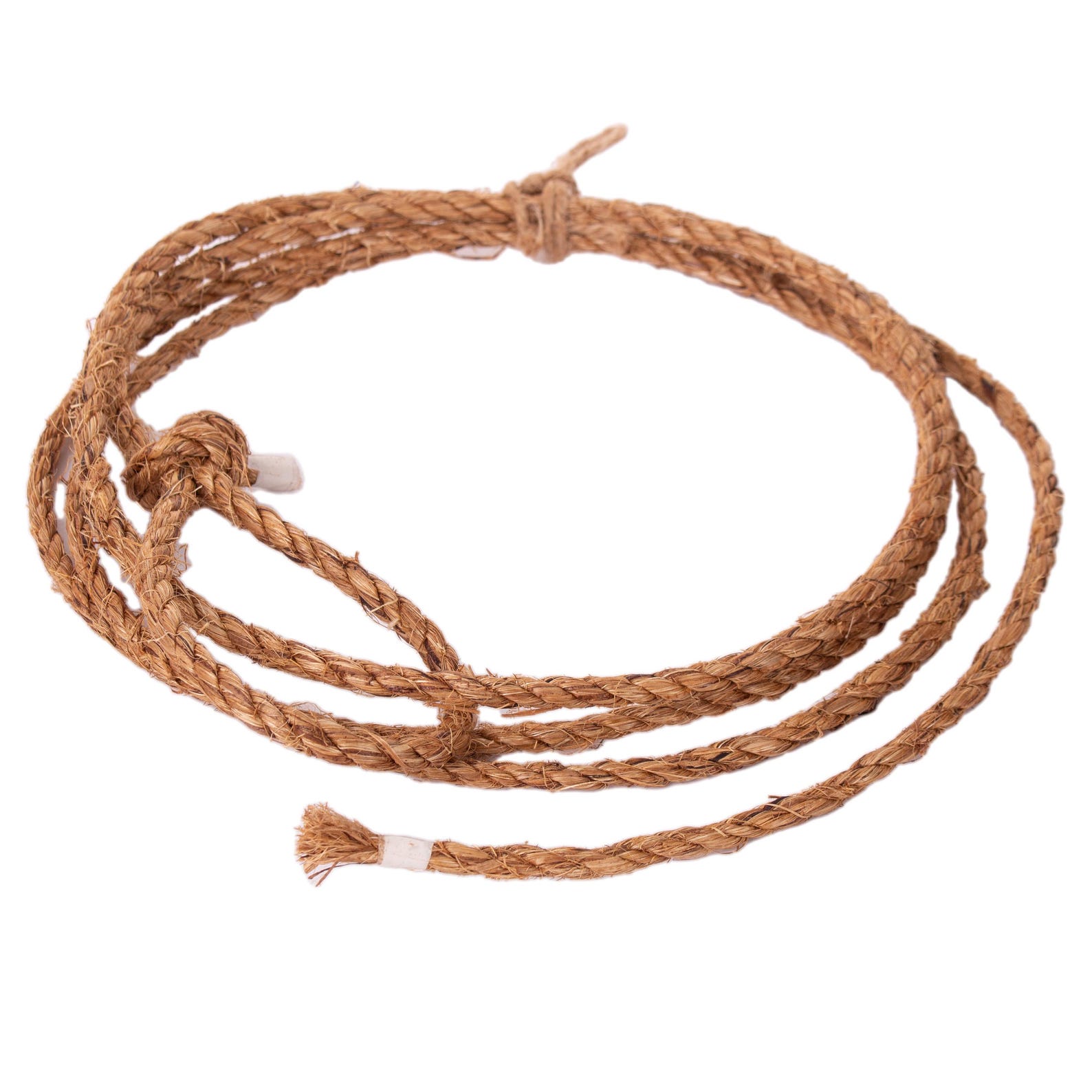 Lasso Rope Western Decor Cowboy Halloween Natural Fiber Costume Prop ...