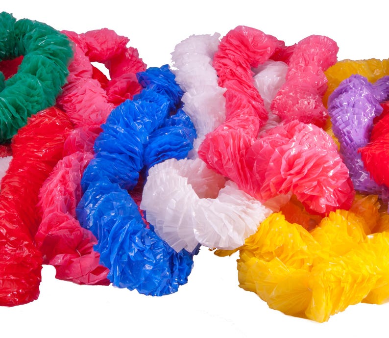 Bulk Hawaiian Luau Party Favor Mega Pack 36" Plastic Leis, 144 CT ...