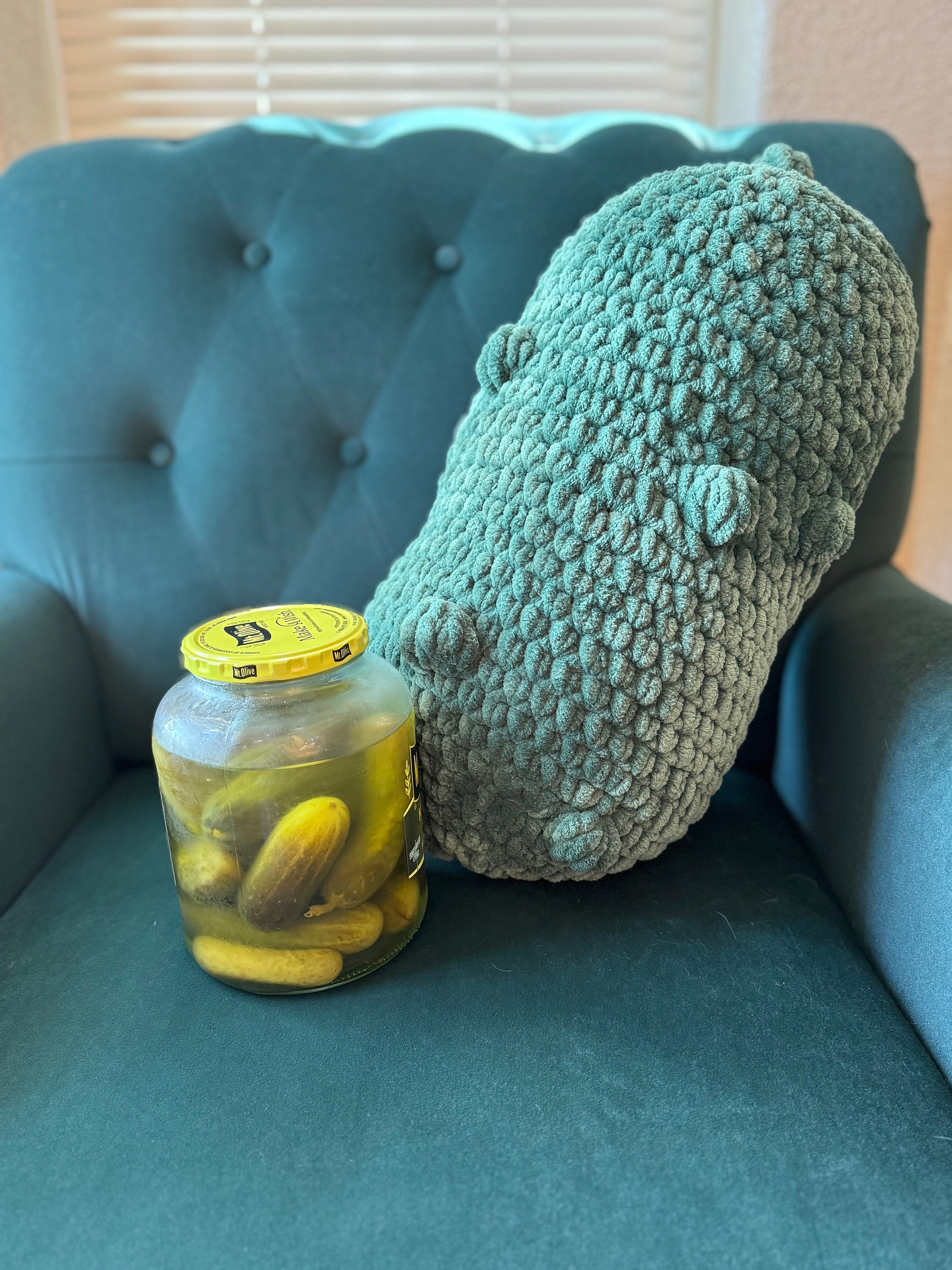Big ‘ol Gherkin Pickle Amigurumi Plush Pattern - Etsy