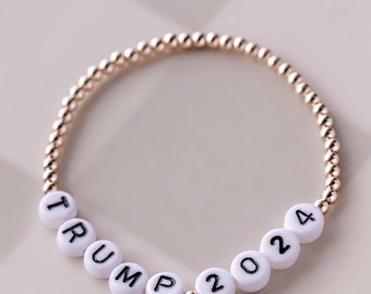 MAGA Bracelet | Make America Great Again | Gold Filled Jewelry ...