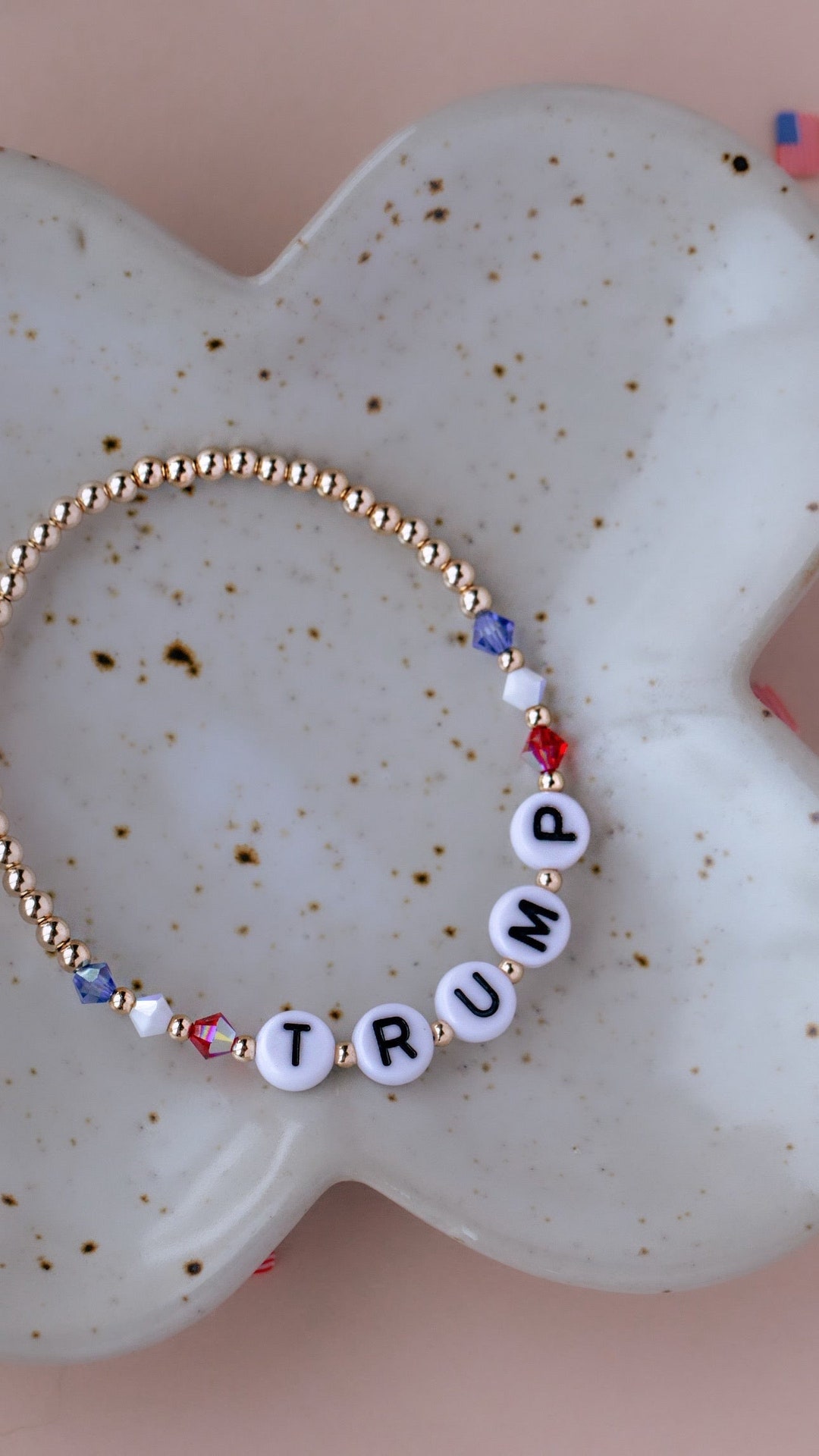 Trump Bracelet | Make America Great Again | Gold Filled Jewelry ...