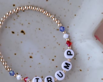 MAGA Bracelet | Make America Great Again | Gold Filled Jewelry ...