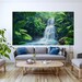 Forest Waterfall Canvas Wall Art Design, Waterfall Poster Print Decor ...