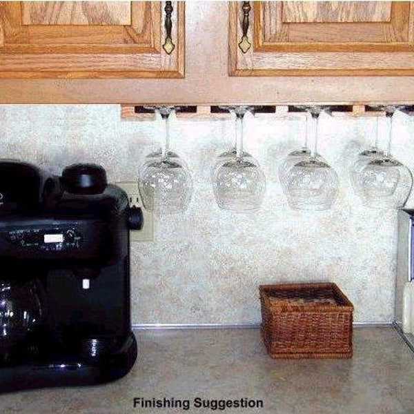 Wine Glass Rack - Etsy