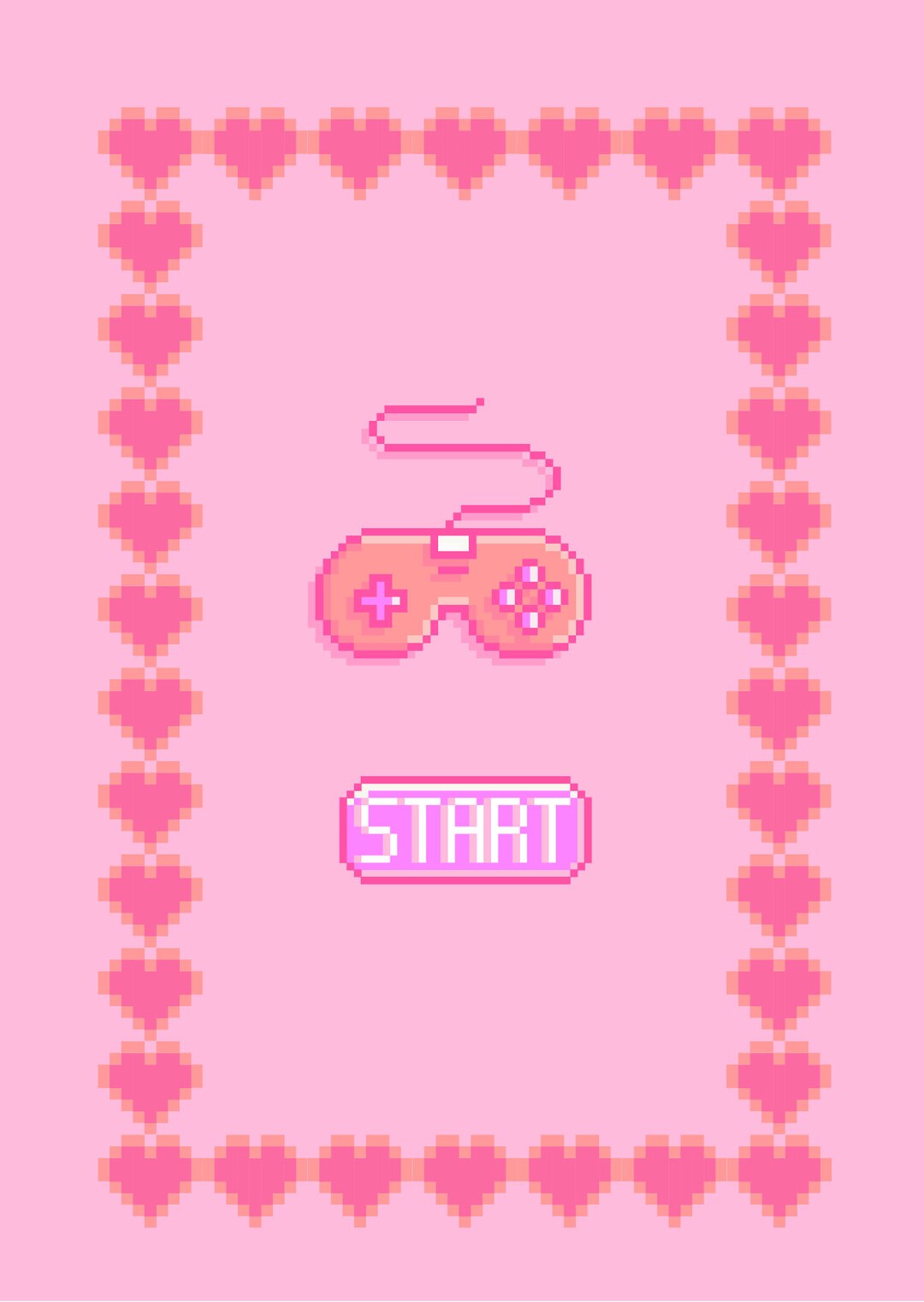 Printable Gamer Card, Greeting Card, Pixel Gaming Card, Digital ...