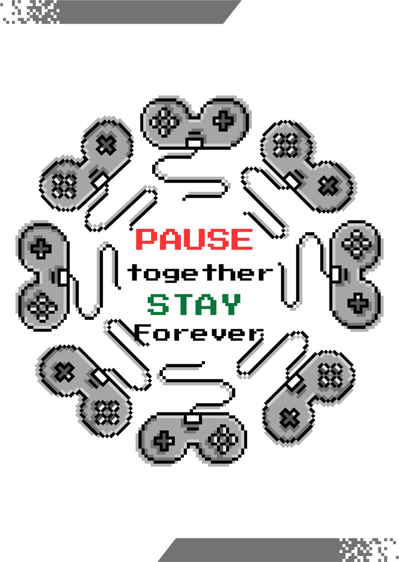 Printable Gamer Card, Greeting Card, Pixel Gaming Card, Digital ...