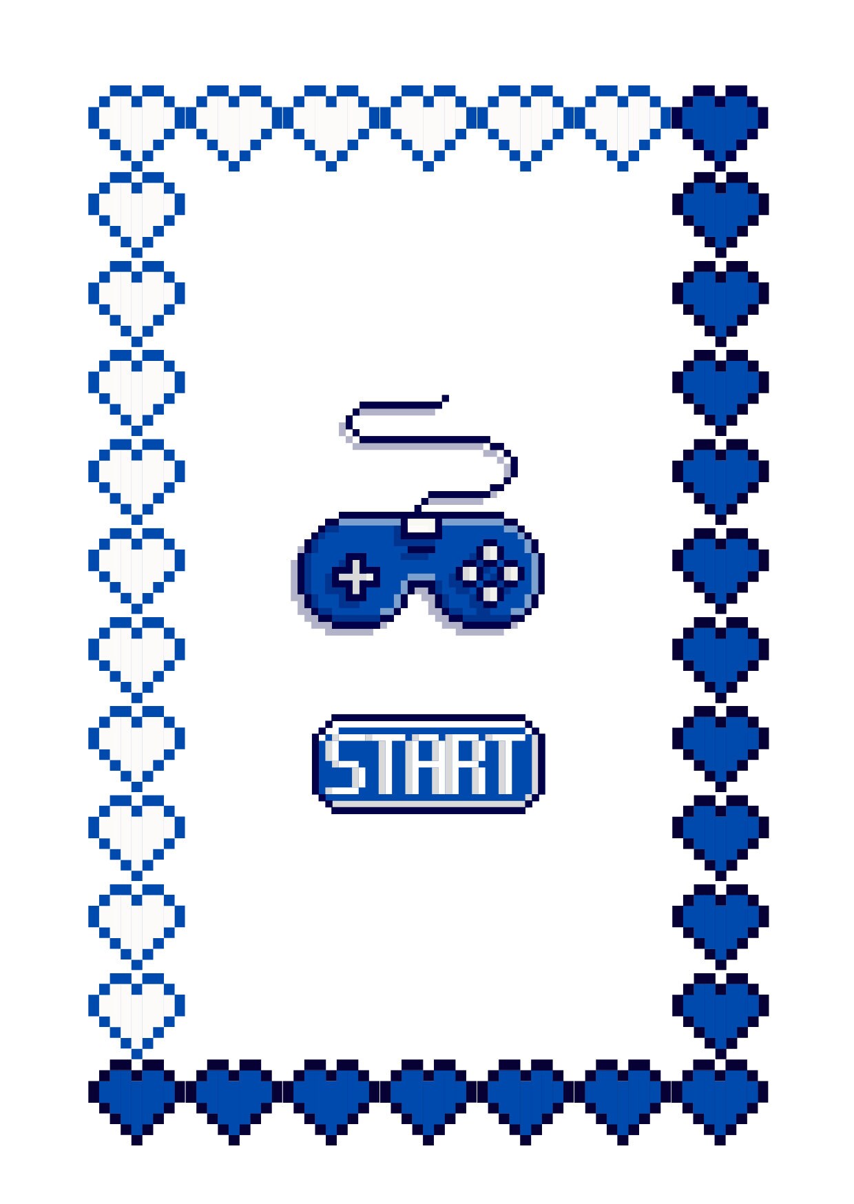 Printable Gamer Card, Greeting Card, Pixel Gaming Card, Digital ...