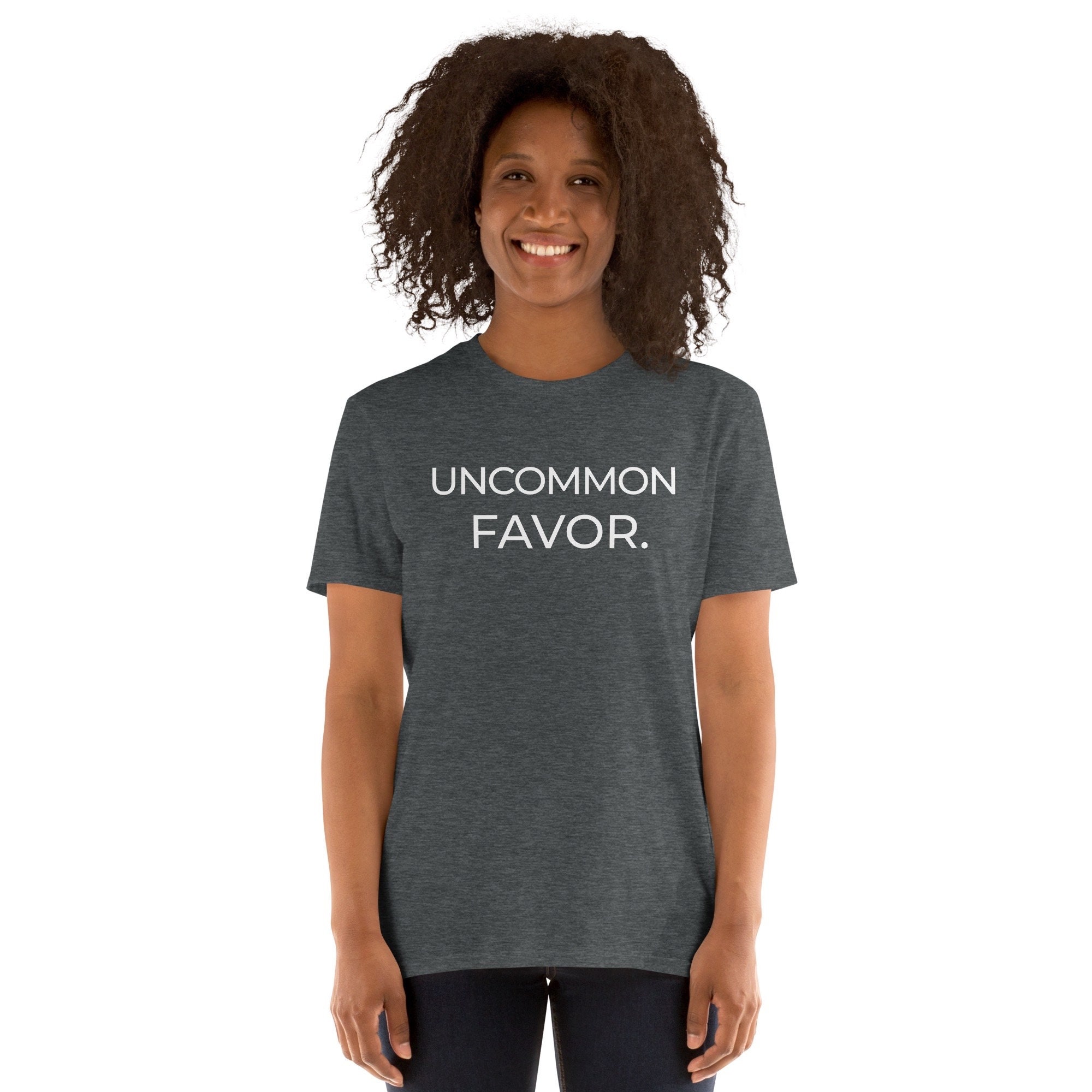 Women's uncommon Favor Statement Cotton Tee multiple Colors Available ...