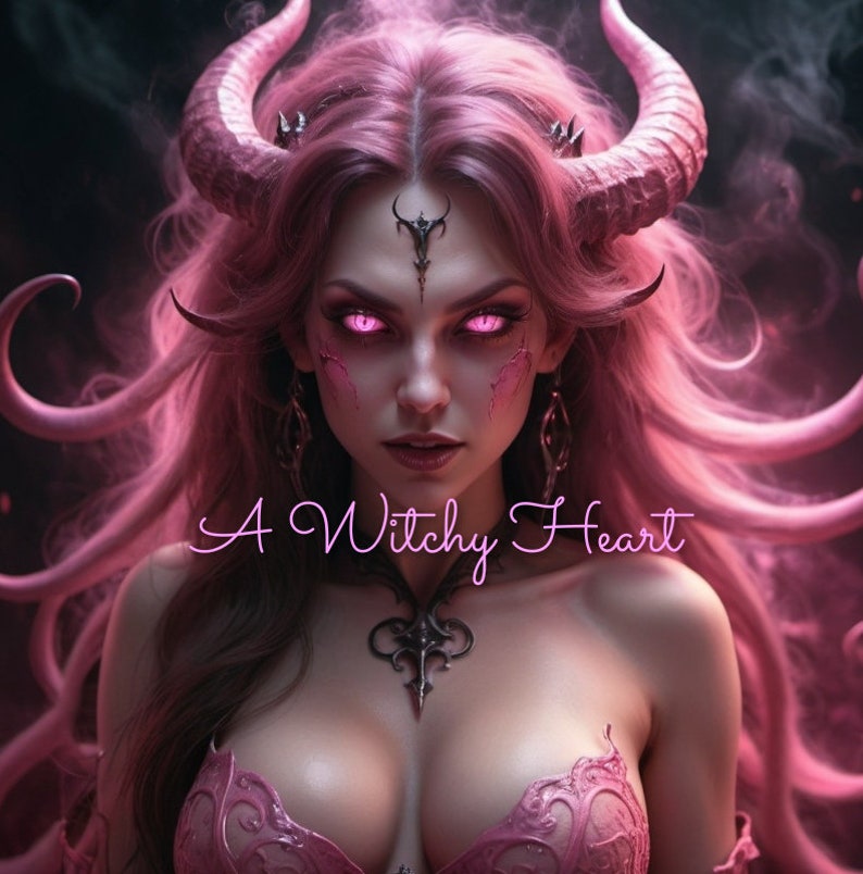 Rosalinda, Demonic Enigmatic Succubus Spirit Companion - Etsy