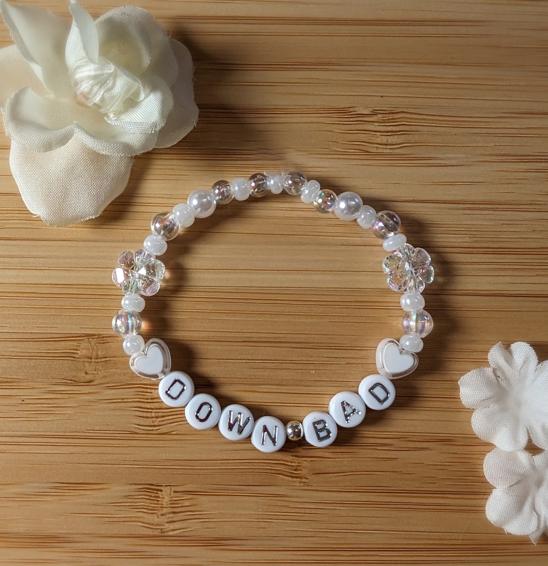 Taylor Swift Tortured Poets Department TTPD Down Bad Bracelet Era's ...