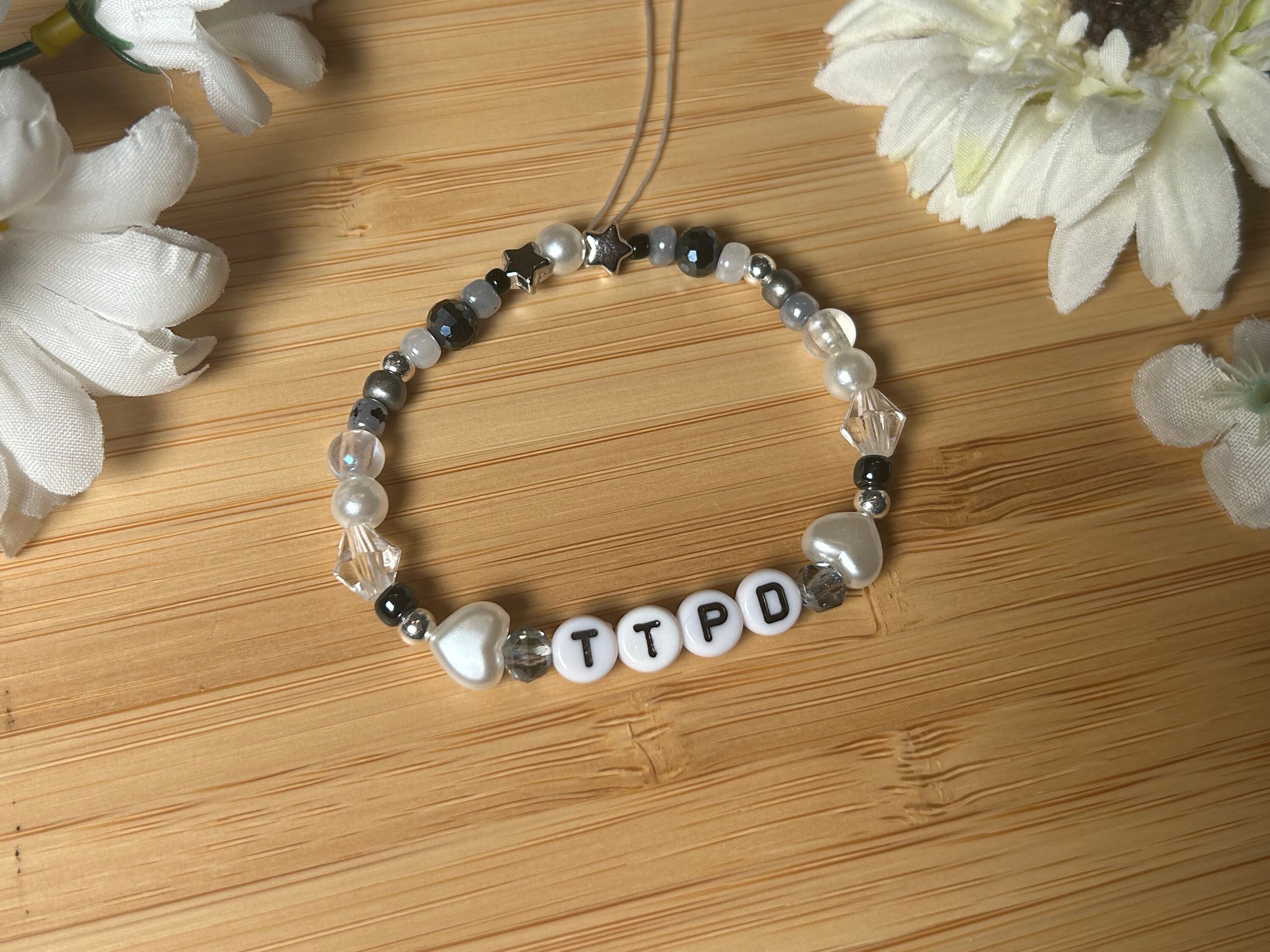 Taylor Swift Tortured Poets Department TTPD Bracelet Era's Tour Cute ...