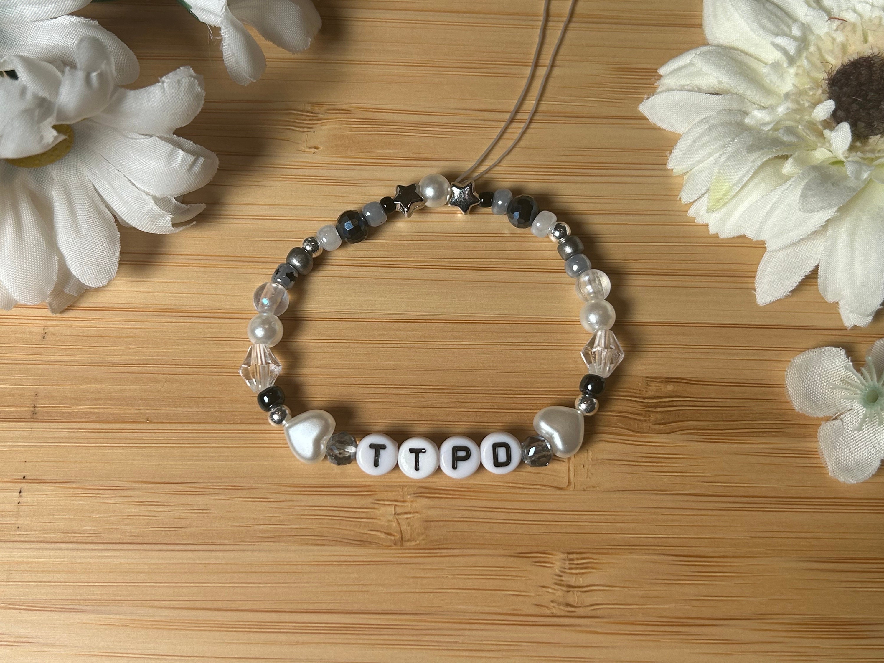 Taylor Swift Tortured Poets Department TTPD Bracelet Era's Tour Cute ...