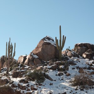 Desert Snow | Desert Photography | Desert Landscape | Southwest Photo ...