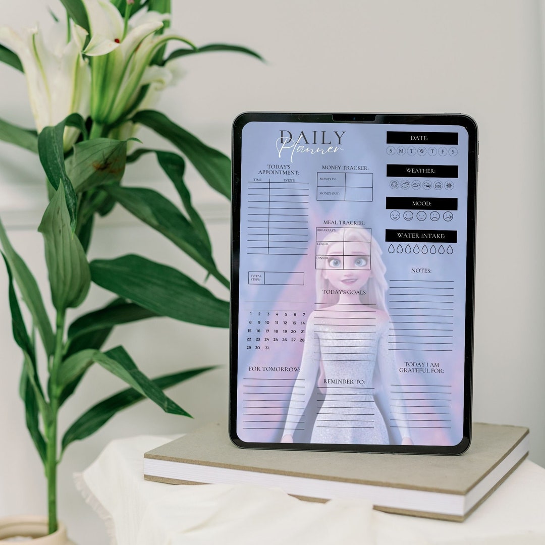 Digital Daily Planner, Personal Daily Planner,organizational Planner ...