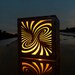 Wooden Light Box DIY Kit With LED Candle Wooden Night Light - Etsy