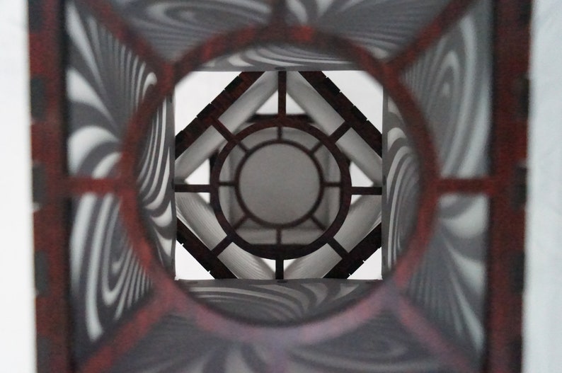 Wooden Light Box DIY Kit With LED Candle Wooden Night Light - Etsy