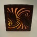 Wooden Light Box DIY Kit With LED Candle Wooden Night Light - Etsy