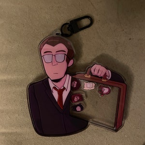 Metalocalypse - Charles Offdensen + Dethklok 4in Suitcase Acrylic ...