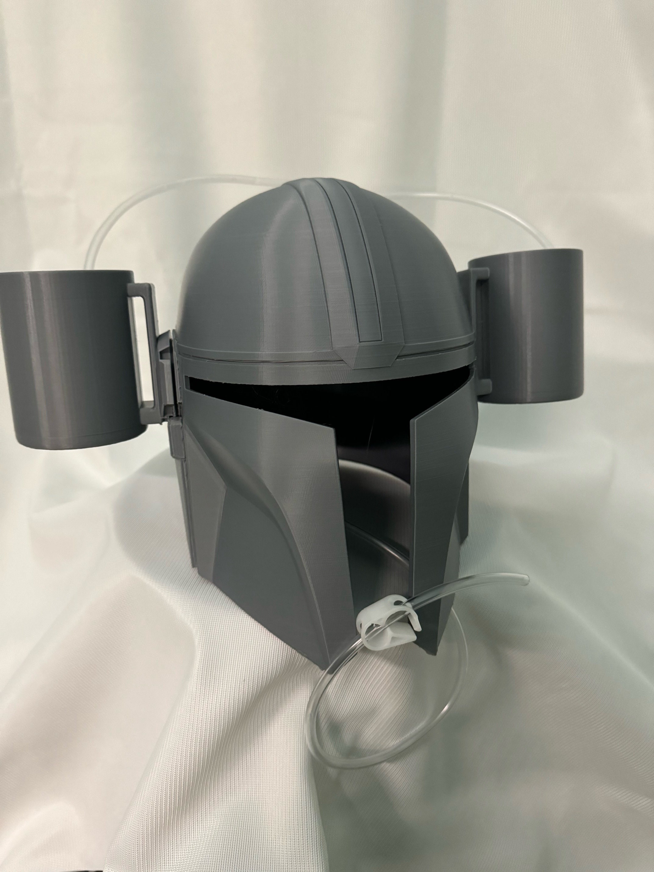 Mandalorian Beer Helmet | Bounty Hunter Drinking Helmet With Removable ...