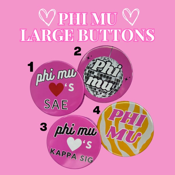 Sorority Buttons - Etsy