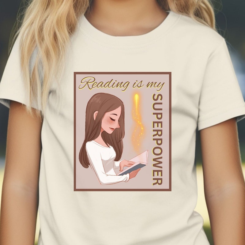 Reading is My Superpower - Etsy
