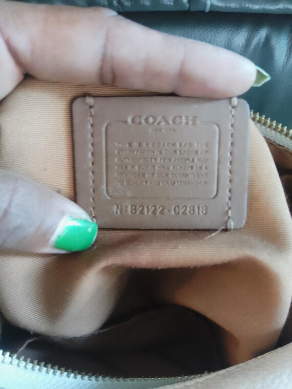 Coach Duffle Crossbody/Duffle Bag - Gem