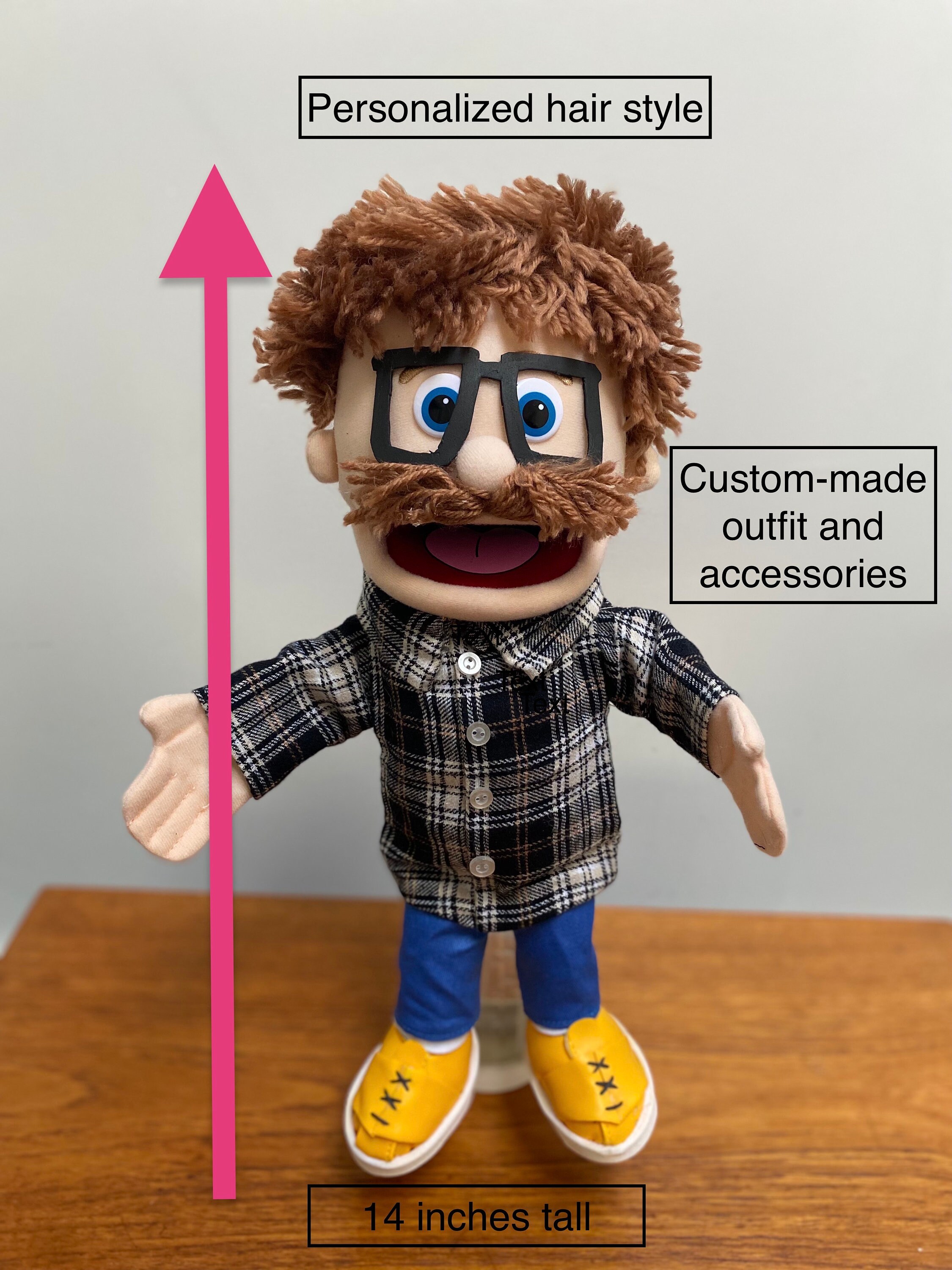 Personalized Puppets - Etsy