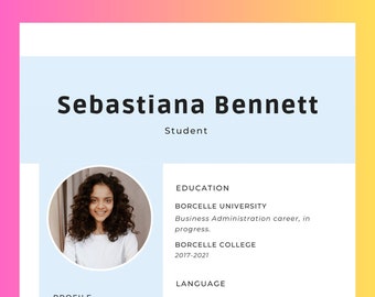Professional CV Templates, Pages for Curriculum, Curriculum Planner ...