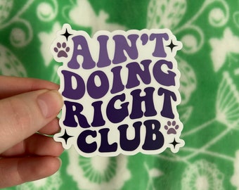 ADR Retro Rainbow Sticker, Funny Vet Med Sticker - Etsy