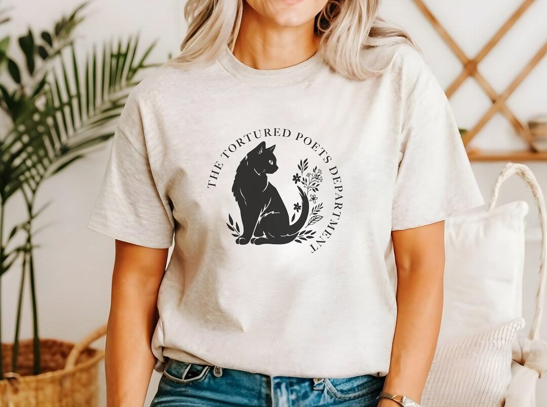 Ttpd Cat Tshirt, Ttpd, Taylor Swiftie Merch, Cat Lover, Ttpd Merch ...