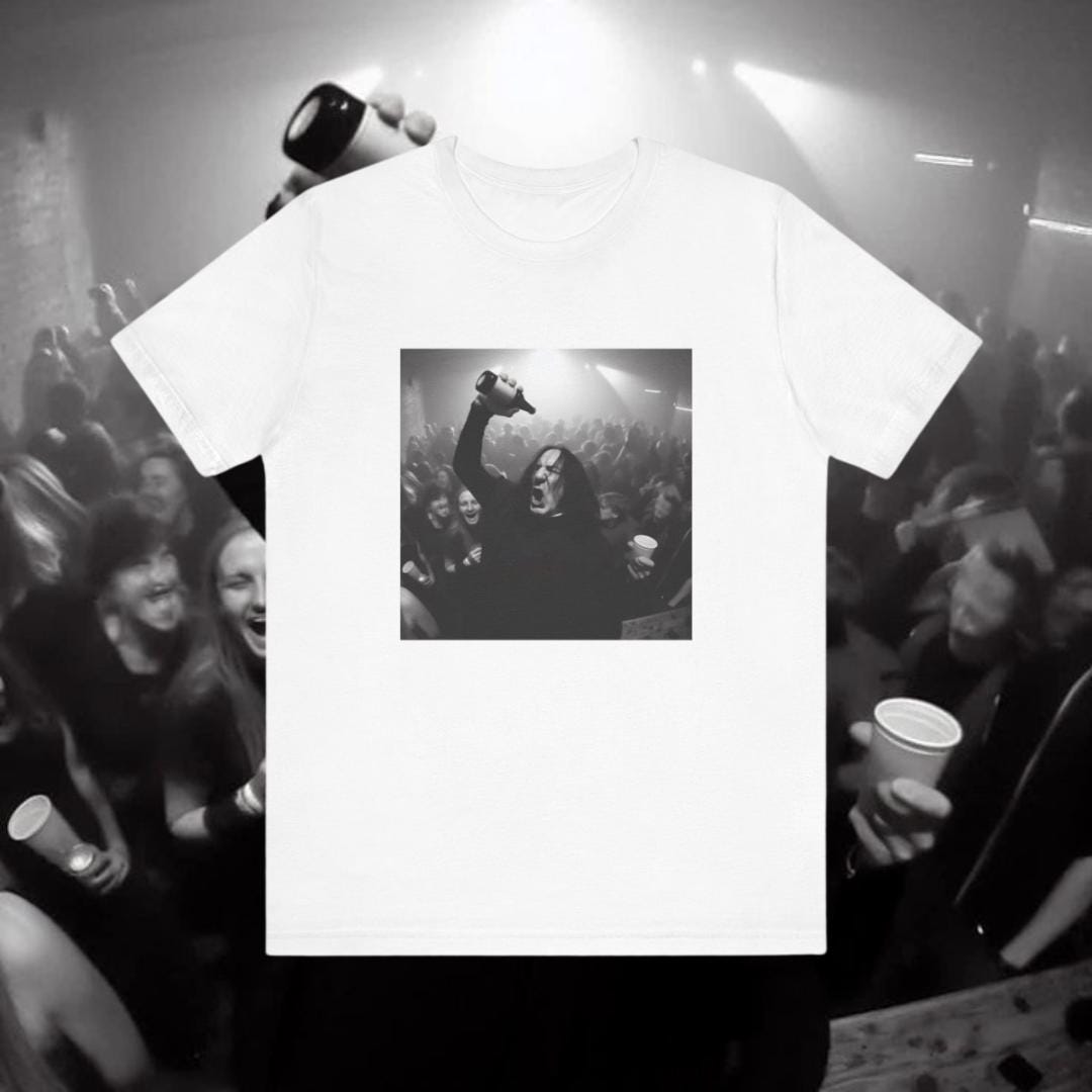 Professor Snape Voldemort DJ at Hogwarts T-shirt, Hogwarts Party Rave ...