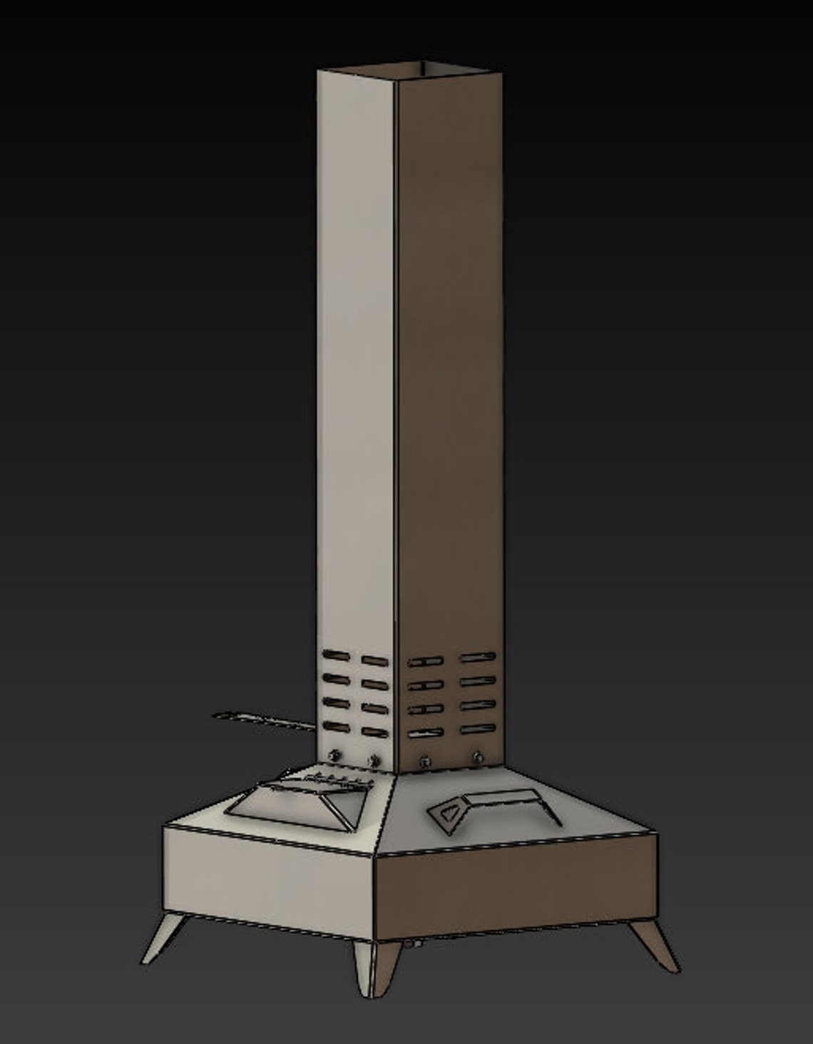 Portable Smudge Pot DXF & Plans blank - Etsy Australia