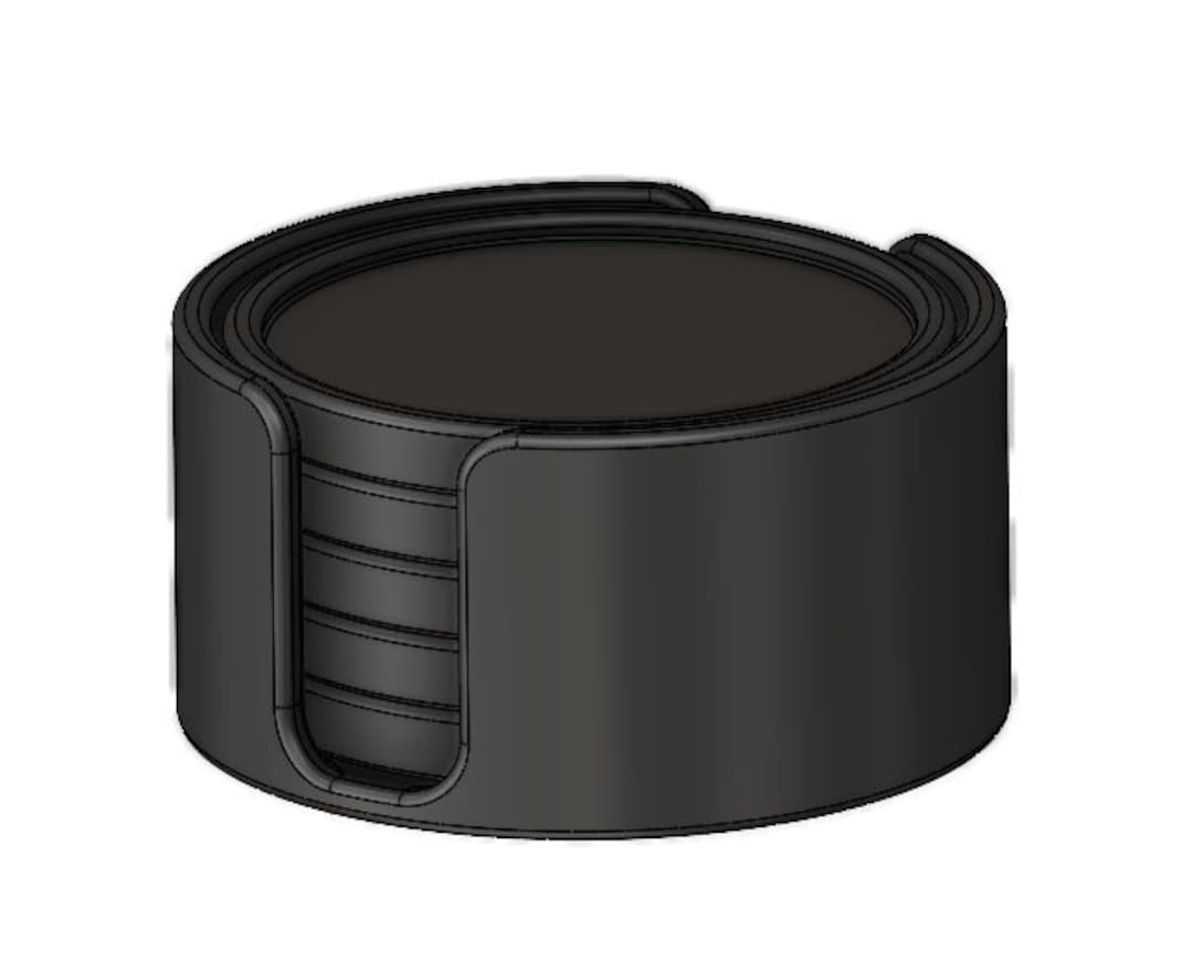 3D Printable Coaster Set - Digital Files - Etsy