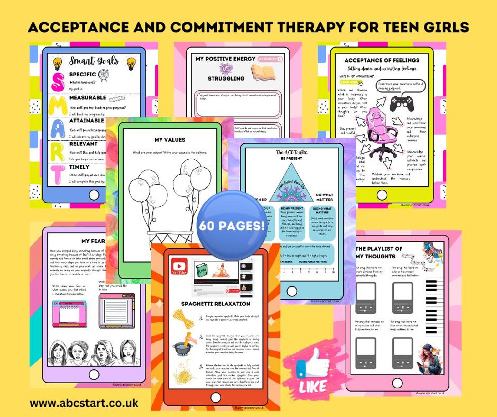 ACT - Acceptance and Commitment Therapy for Teen Girls, Teen Therapy ...